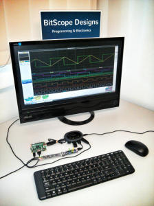 Bitscope Micro : Un oscilloscope pour le Raspberry Pi - Framboise 314, le Raspberry Pi à la ...