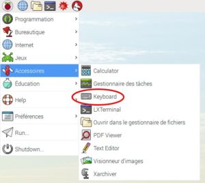 Clavier virtuel MatchBox en AZERTY sur le Raspberry Pi - Framboise 314 ...