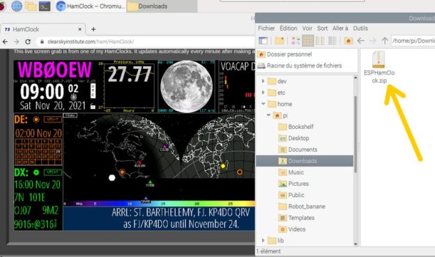 HamClock une horloge RadioAmateur sur Raspberry Pi - Framboise 314, le ...