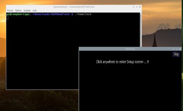 HamClock une horloge RadioAmateur sur Raspberry Pi - Framboise 314, le ...