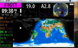 HamClock une horloge RadioAmateur sur Raspberry Pi - Framboise 314, le ...