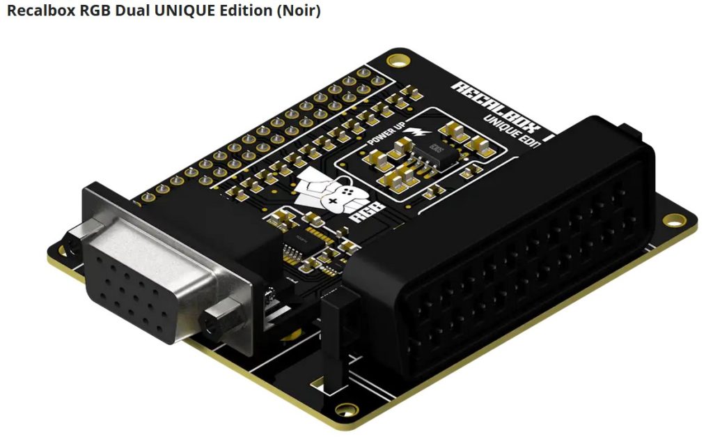 RecalBox RGB Dual pour jouer sur vos télés à tube cathodique (campagne ...