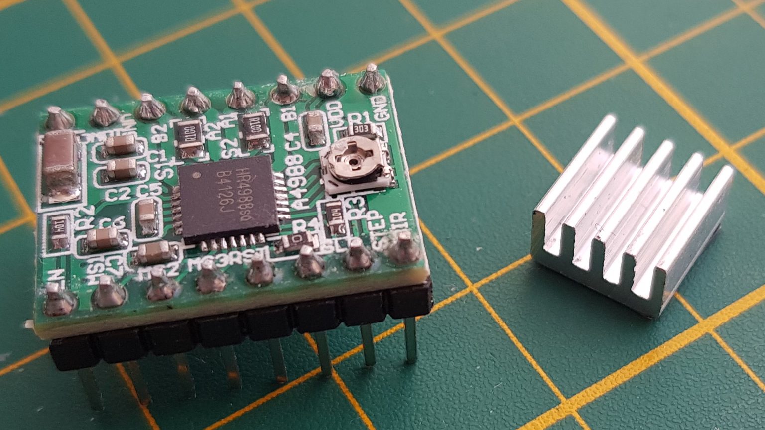 Piloter un moteur Pas à Pas avec le Raspberry Pi et un driver A4988 ...