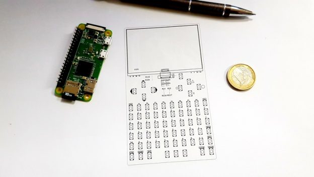 ShaRPiKeebo mini ordinateur Linux avec écran, clavier et liaison radio - Framboise 314, le ...