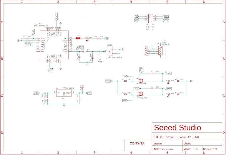 Carte SeeedStudio Lora Grove E5 - Framboise 314, le Raspberry Pi à la ...