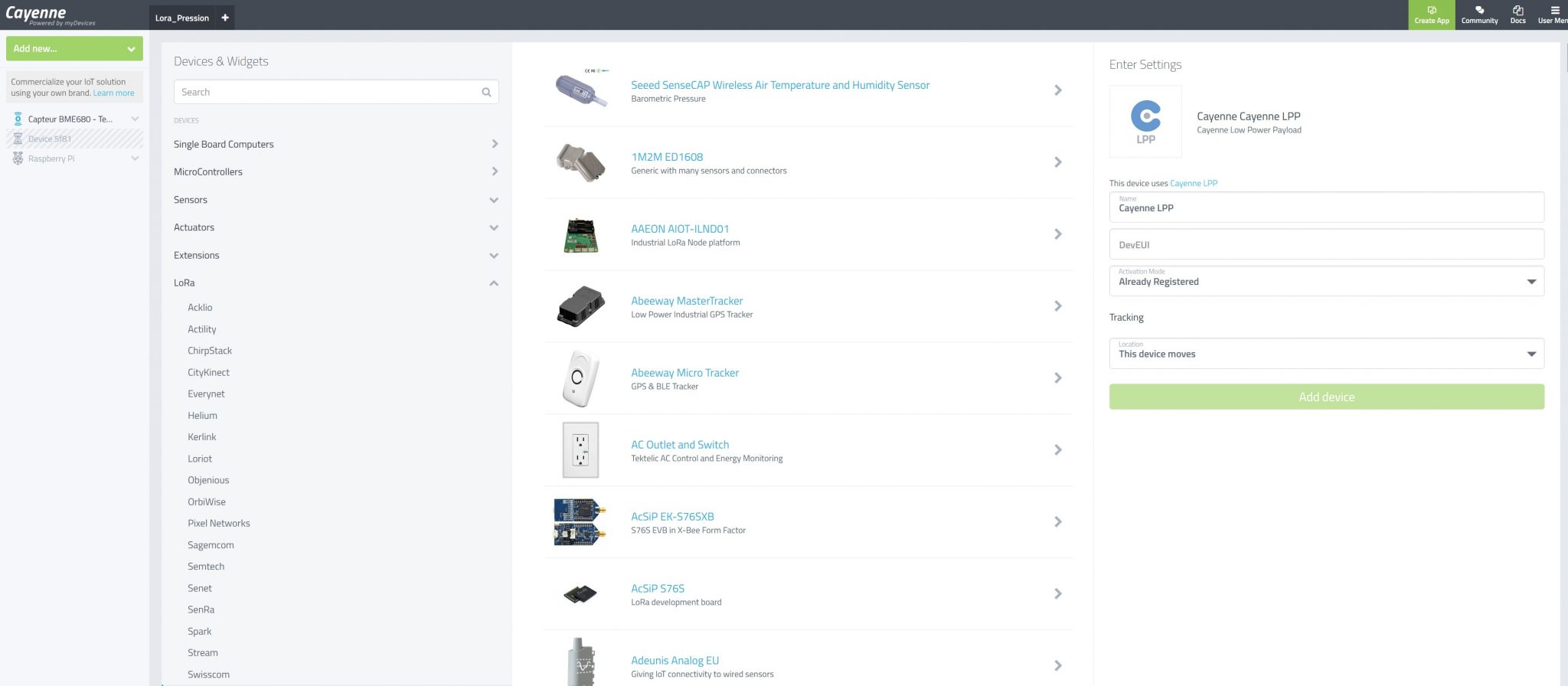 Carte SeeedStudio Lora Grove E5 - Framboise 314, le Raspberry Pi à la ...