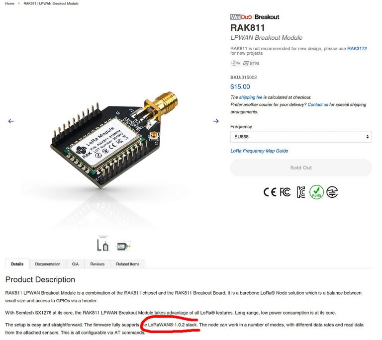 Connecter une Gateway LoRa RAK833 à TTN v3 - Framboise 314, le ...