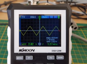 Oscilloscope numérique KKmoon DS0120M avec écran couleur TFT ...