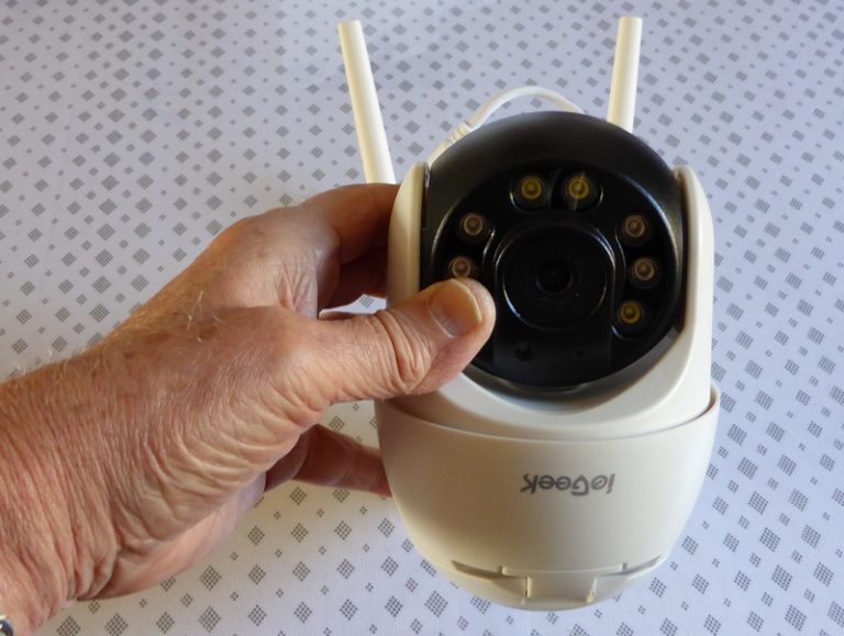 Caméra WiFi extérieure orientable ieGeek IE50 - Framboise 314, le ...