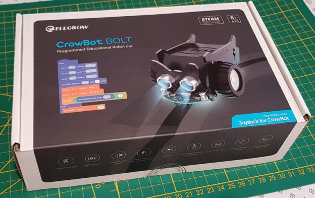 Robot éducatif programmable avec ESP32 : Crowbot Bolt d'Elecrow ...