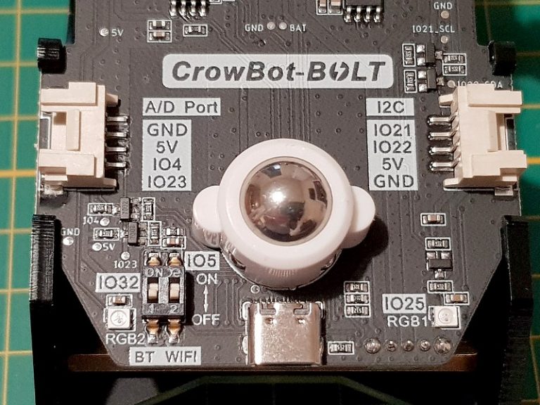 Robot éducatif programmable avec ESP32 : Crowbot Bolt d'Elecrow - Framboise 314, le Raspberry Pi ...