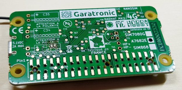 Carte GSM 4G/LTE Nadhat MK2 - USB et HAT Raspberry Pi avec SimCom ...