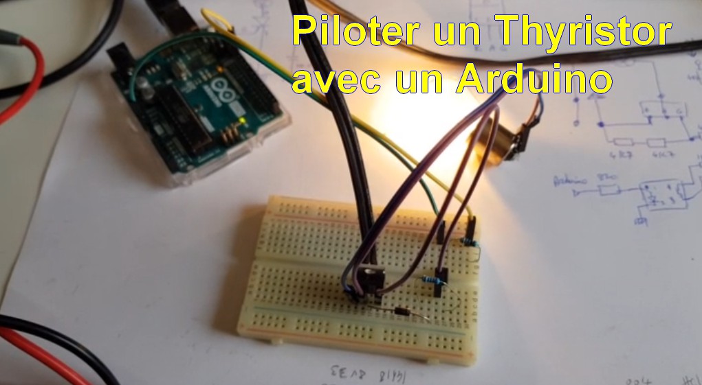 Commander un thyristor avec un Arduino - Framboise 314, le Raspberry Pi ...