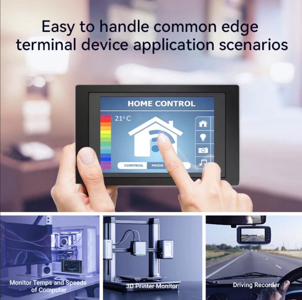 Terminal ESP32 3,5 pouces TFT tactile - 480x320 pixels par Elecrow ...
