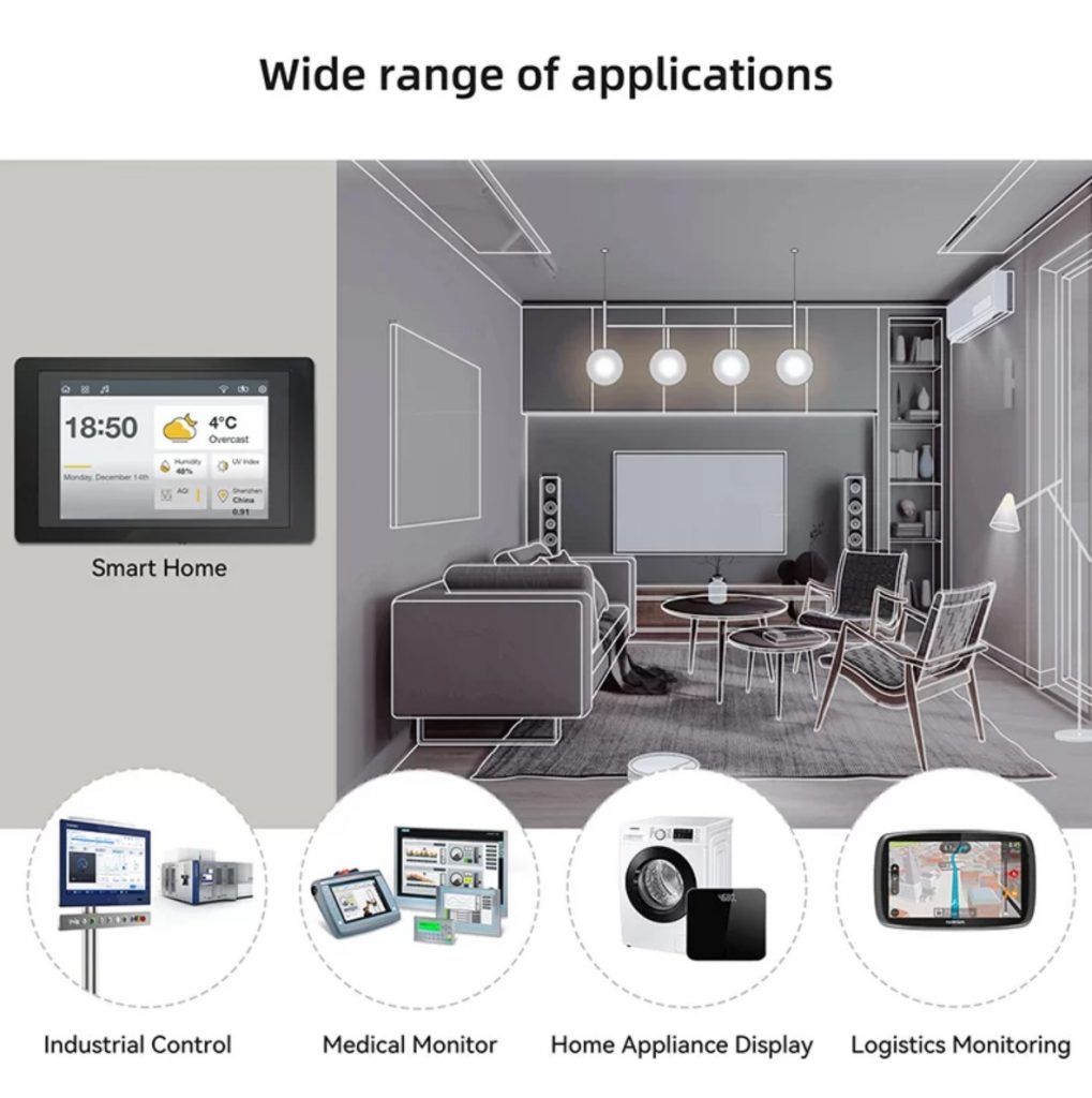 Terminal ESP32 3,5 pouces TFT tactile - 480x320 pixels par Elecrow ... Terminal ESP32 3,5 pouces TFT tactile - 480x320 pixels par Elecrow ...