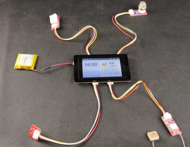 Terminal ESP32 3,5 pouces TFT tactile - 480x320 pixels par Elecrow ...