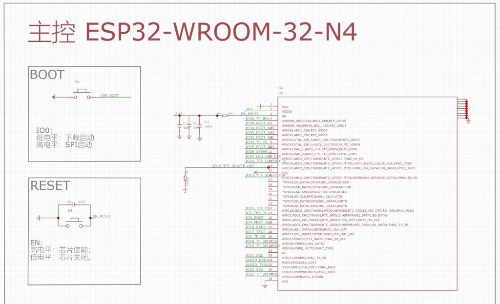 Écran ESP32 Elecrow : 2,4 pouces tactile - TFT LCD 240x320 compatible Arduino/LVGL - Framboise ...