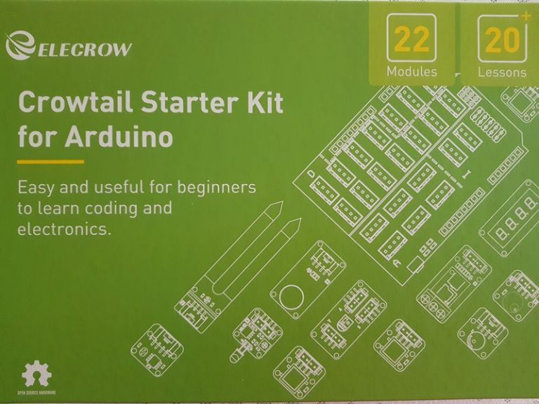 Crowtail Starter Kit pour Arduino par Elecrow - Framboise 314, le ...