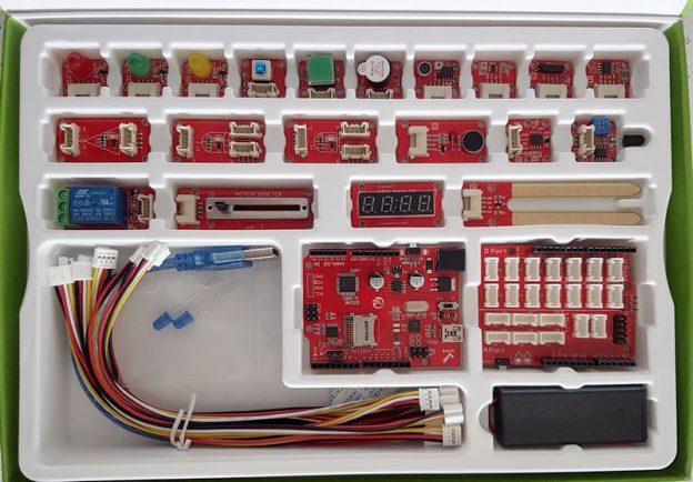 Crowtail Starter Kit pour Arduino par Elecrow - Framboise 314, le ...