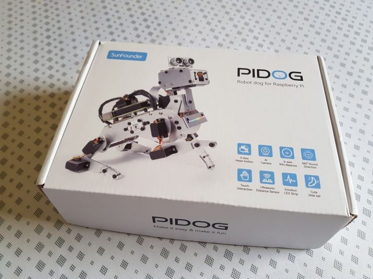 PiDog le chien robot de Sunfounder - Framboise 314, le Raspberry Pi à ...