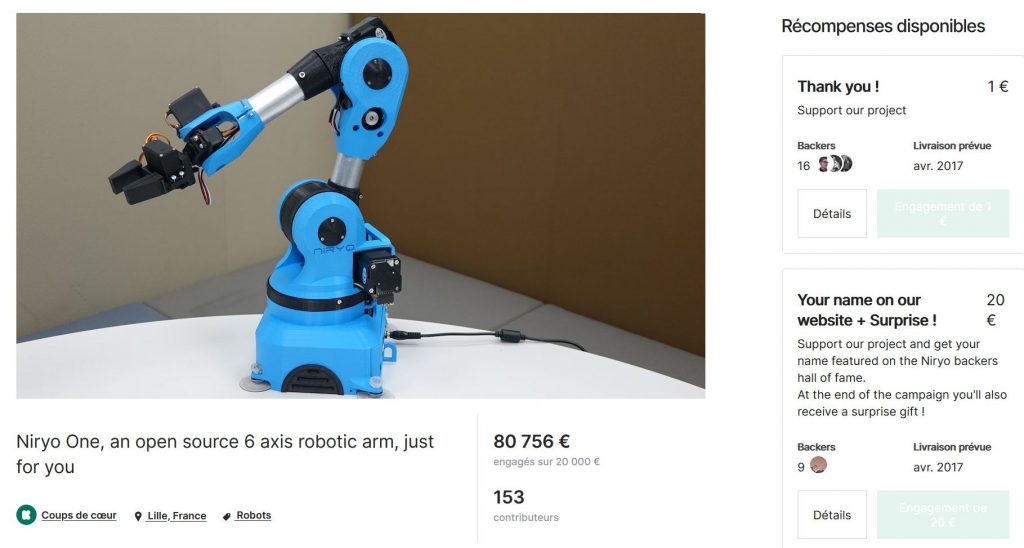 Visite de l'usine des robots Niryo, à base de Raspberry Pi - Framboise ...