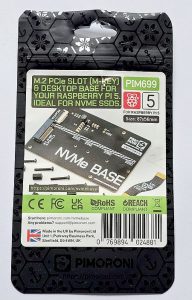 NVMe Base de Pimoroni : Ajoutez un SSD M2 à votre Raspberry Pi 5 ...