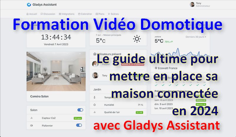 Apprendre la domotique en vidéo avec Gladys Assistant - Framboise 314 ... Apprendre la domotique en vidéo avec Gladys Assistant - Framboise 314 ...