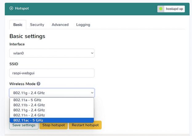 Un Point d'Accès WiFi avec RaspAP, un Raspberry Pi 5 et Bookworm - Framboise 314, le Raspberry ...