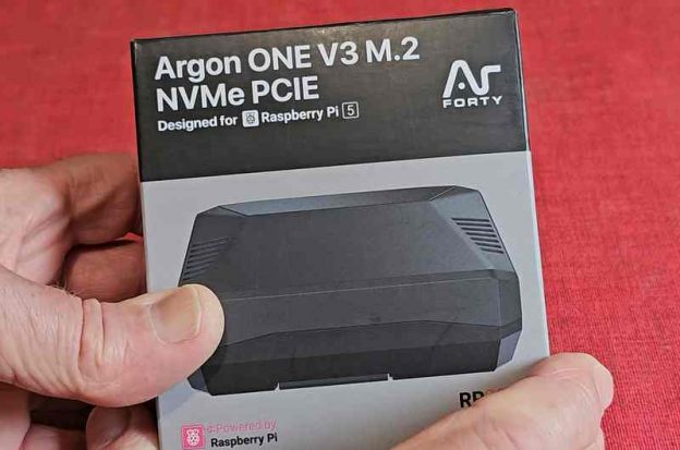 Boitier Argon ONE V3 pour Raspberry Pi 5 avec SSD M.2 NVMe PCIe ...