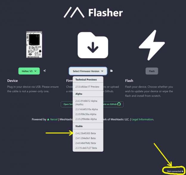 Meshtastic - Installer Meshtastic sur un module - Framboise 314, le ...
