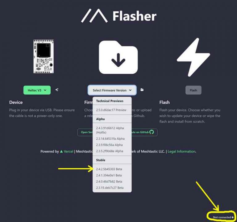 Meshtastic - Installer Meshtastic sur un module - Framboise 314, le ...