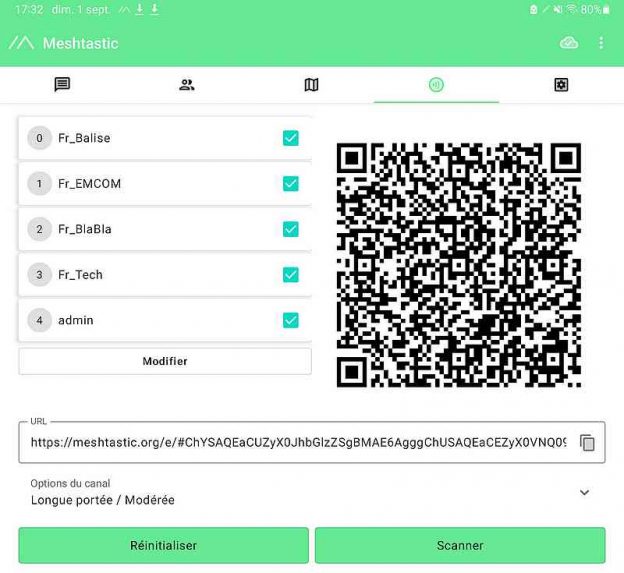 Meshtastic - Configuration avec l'application Bluetooth - Framboise 314 ...