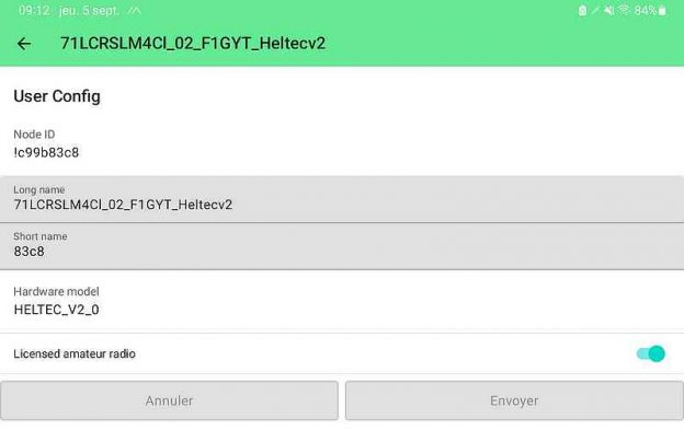 Meshtastic - Configuration avec l'application Bluetooth - Framboise 314 ...